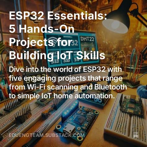 🚀 5 essential esp32 projects to boost your iot skills learn wi fi