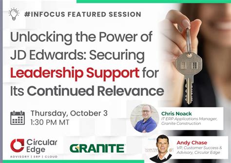 Circular Edge On Linkedin Infocus Jdedwards Jde Oraclejde Infocus2024 Oraclejde…