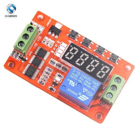 China Low Price Way Relay Module Cycle Delay Timer Switch Self Locking Quotation GNS