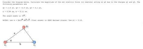 Answered Consider The Diagram Below Calculate Bartleby