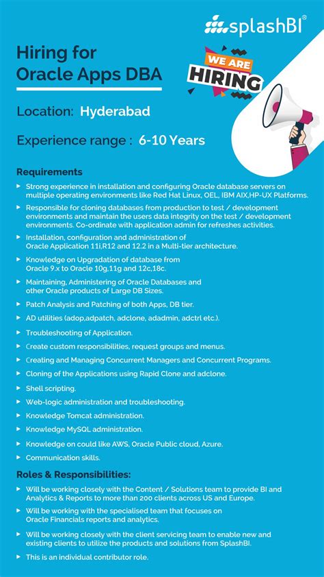 Hiring For Oracle Apps Dba Lead Role On Immediate Basisinterested