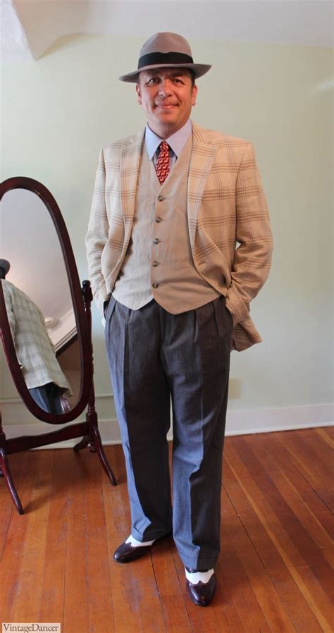 Vintage Mens Outfits 1920s 1930s 1940s 1950s