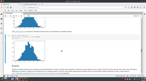 Scipy 2020 64 Plotting With Matplotlib Statistical Distributions