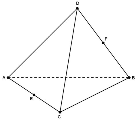 Problemão Tetraedro Regular Clubes De Matemática Da Obmep