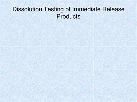 Ppt Dissolution Testing Powerpoint Presentation Free Download Id