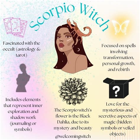 Welcoming Witch On Instagram 🔮 Scorpio Witches Are The Masters Of
