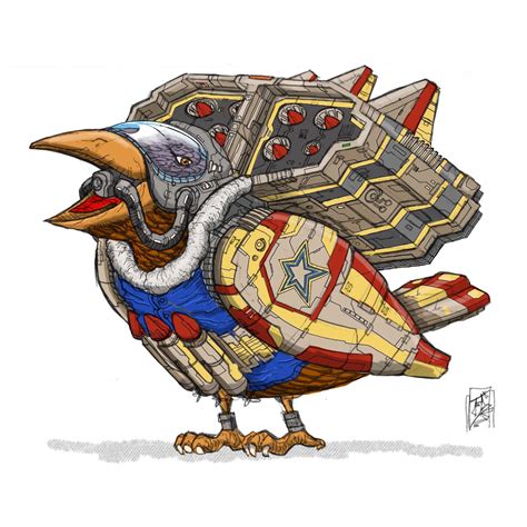Artstation Bomber Bird
