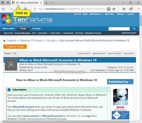 Mute A Tab In Microsoft Edge In Windows Tutorials Mute A Tab In Microsoft Edge In Windows Tutorials