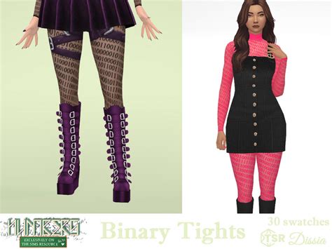 Binary Tights The Sims 4 Catalog