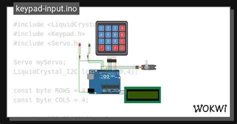 KEYPAD LCD Copy Wokwi ESP STM Arduino Simulator