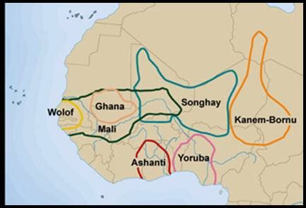 African Kingdom Map Ancient African Kingdoms Before Modern Borders