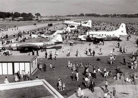 Raf At Home Watton September 17th 1949 Dolores Park Local Area Watton