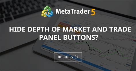 Hide Depth Of Market And Trade Panel Buttons Carry Trade Mql4 And Metatrader 4 Mql4