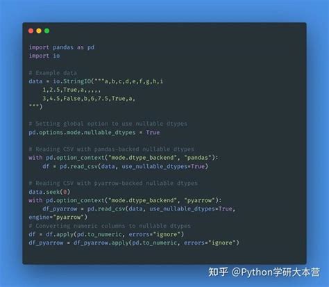 数据分析和人工智能利器pandas发布2 0版本，添加了这些新特性 知乎