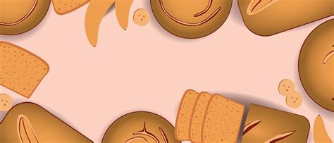 오버레이를위한 바나나 빵 글루텐이없는 채식주의 자 음식을 복사 공간 배경으로 사용한 플랫 벡터 스톡 일러스트 레이 션 건강한 식생활에 대한 스톡 벡터 아트 및 기타 이미지