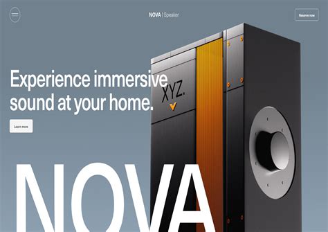 nova speaker top css gallery