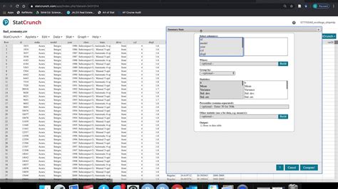 Intro To Statcrunch Youtube