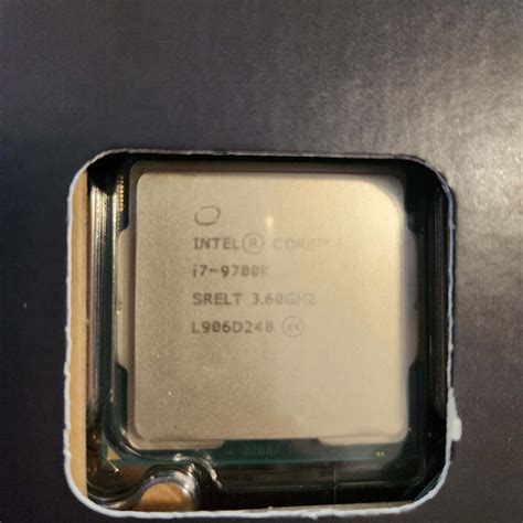 Intel Core I7 8 Core Processor I7 9700k 360ghz Jawa