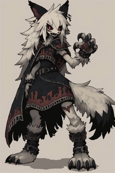 The White Wolf Girl By Tuwalg On Deviantart