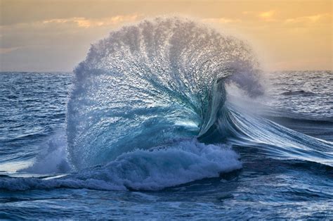 Majestic Ocean Waves Stunning Hd Wallpaper By William Patino