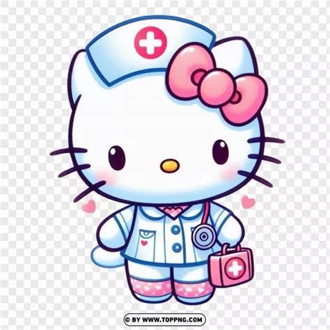 Hello Kitty Nurse Toppng Hello Kitty Drawing Hello Kitty Art