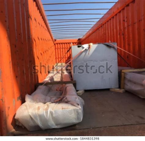 Truck Cargo Loading Unloading Container Activity Stock Photo Shutterstock