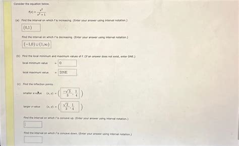 solved consider the equation below r x x2 1x2 a find the