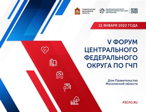 Росинфра 21 января состоится V Форум ЦФО по ГЧП первое событие 2022 года посвященное