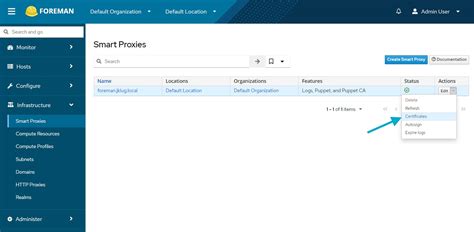 Foreman Setup A Foreman Server Export Root CA Certificate Add Hosts With Puppet Agent Blog