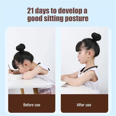 Smart Posture Corrector And Trainer For Back Strapless Vibrate Reminder Posture Training And