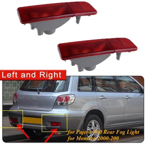 Lámpara De Parachoques Trasero Para Pajero V60 Luz Antiniebla Trasera