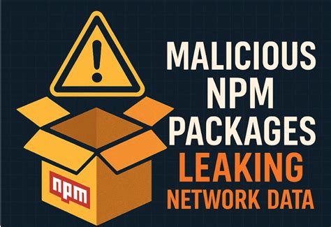 Npm Recon Malicious Packages Found Stealing Internal Network Ips And Hostnames