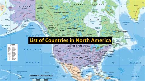 24 Countries In North America The Largest Countries In North America