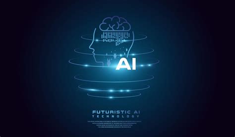 The AI head concept world background illustration. and Artificial Intelligence, Isometric banner ...
