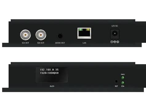 H 265 1080P 60 IP To SDI Video Decoder With Loop Out Orivision