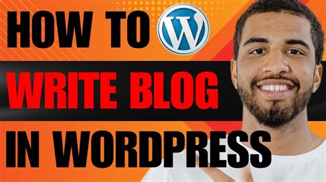 How To Write Blog In Wordpress 2024 Youtube