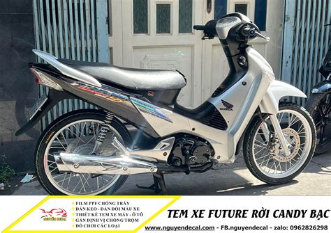Tem Xe Future Rời Candy Bạc Nguyễn Decal Chuyên Dán Keo Xe Design Tem Xe Decal Tem Xe Nguyễn