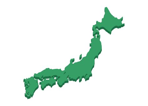日本地図無料フリーイラスト｜日本語・都道府県名あり・デフォルメ柄