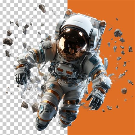 Premium PSD Space Concept Png Illustration