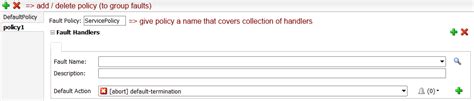 Soa Suite 12c New Visual Editor For Creating Fault Policies