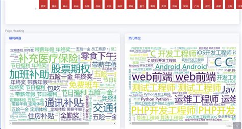 基于python与flask的招聘网站数据可视化 招聘数据可视化系统 csdn博客