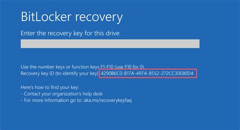 Cómo Encontrar La Clave De Recuperación De Bitlocker Con El Id De La