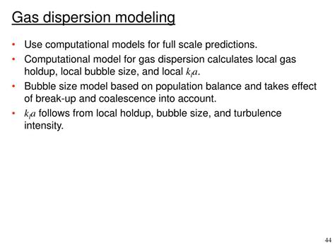 Ppt Fermenter Specific Modeling Issues Reacting Flows Lecture 11 Powerpoint Presentation