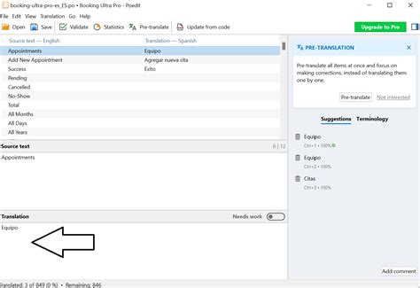 How To Translate The Plugin Booking Ultra Pro