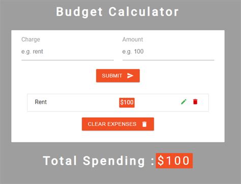 GitHub 123ajit React Hooks Budged Calculator App Created With