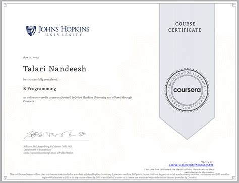 nandeesh talari on linkedin coursera rprogramming datascience