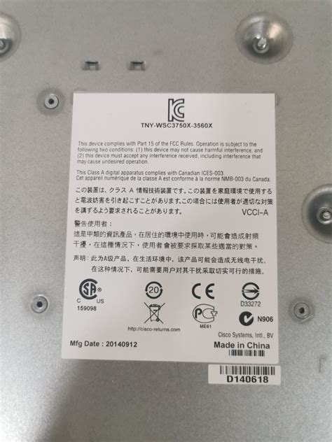 New Cisco Catalyst 3750 X Series Tny Wsc3750x 3560x Orbit Surplus