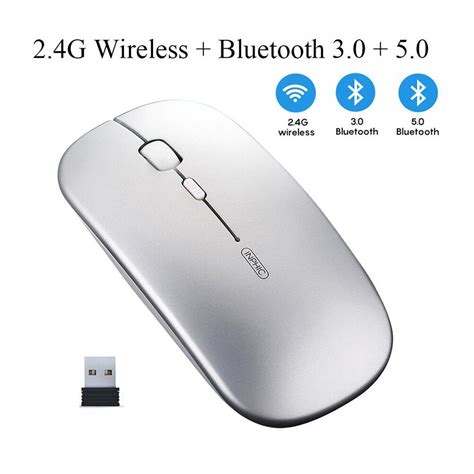 Wireless Mouse Computer Bluetooth Mouse Silent Mau Grandado