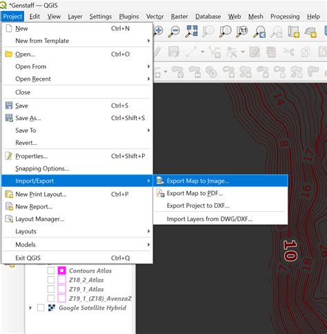 How To Save An Image From A Project Without A Background In Qgis 332