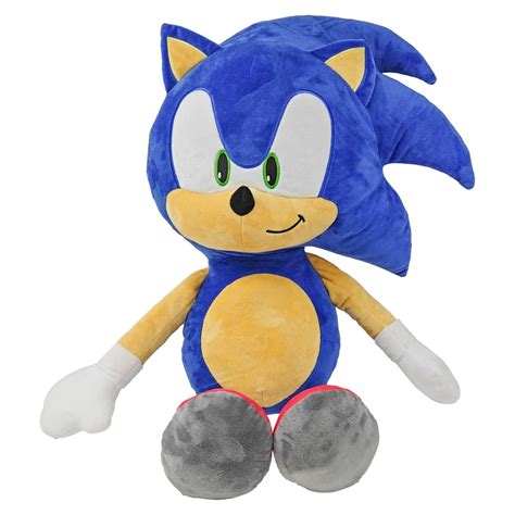 Jumbo Sonic Plush Plush Animal Toys Bandm